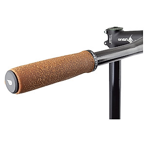Pure Cycles Ergonomic Lock-on Cork Bicycle Handlebar Grips for Hybrid, Fitness, Touring, E-Bikes, Mountain Bikes, Soft Non-Slip-Rubber Hand Grip Comfortable Ergonomic, Cork