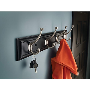 Liberty 129852 Four Hook 27-inch Wide Hat and Coat Rail/Rack
