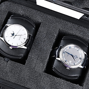 MEIJIA Portable All Weather IP67 Waterproof Protective Case, Hard Case,Camera Case With Customizable Foam,Fit Use of Drones, Cameras,Equipments, 8.12”x6.56”x 3.56”, Elegant Black