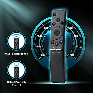 Newest Universal Voice Replacement for Samsung-Smart-TV-Remote, New Upgraded BN59-1266A for Samsung Remote Control, with Voice Function for Samsung TVs