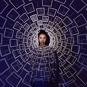 Godox AK-R21 Flash Projector, Flash Split Focalize Conical Snoot Optical Condenser with AK-S Slide Set (60pcs) for Fresnel Head for Godox AD100, AD100Pro, V1 Flash, Godox H200R Ring Flash Head