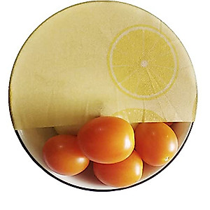 UUYYEO 10 Pcs Reusable Beeswax Food Wraps Sustainable Wax Wrap for Food Storage