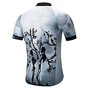 Cycling Jerseys Men Breathable Short Sleeve Biking Shirts for Man Mountain Bike Clothes Tops