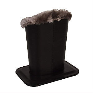 Bleiou Pack of 2 Soft Plush Lined Eyeglasses Holder Stand Protective Glasses Holder Stand (Style G)