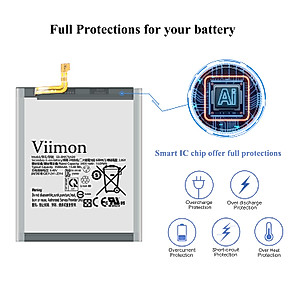 Viimon Note 10 Battery Replacement Kits (New Upgraded) for Samsung Galaxy Note 10 SM-N970U All Models with Adhesive and Repair Tool Kits