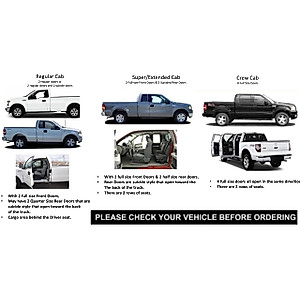 Ford F150 Set Mid Frame Repair 2004-2008 (Extended Cab 6'-6" Bed)