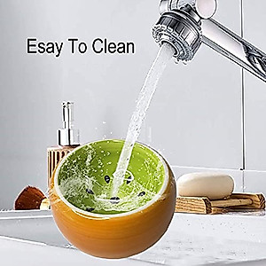 Hamster Bowl, Ceramic Guinea Pig Water Bowl Small Animal Food Dish for Syrian Hamster Rabbit Gerbil Chinchilla Hedgehog Sugar Glider Rat (2 Pcs)