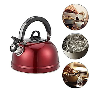 Glass Pitcher Tea Kettle Stove red kettle stovetop teapot tea pot 1. 2 Tea Kettle Stovetop
