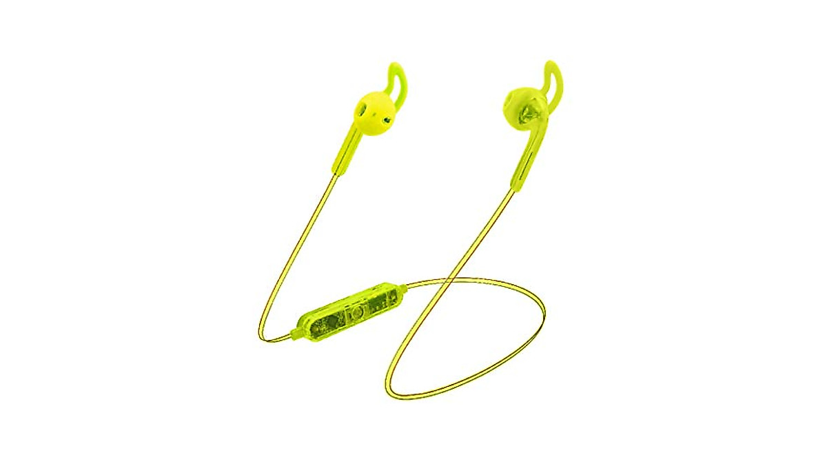 Candywirez Neon Yellow Wireless Earbuds - Hi-Fi Jelly Series