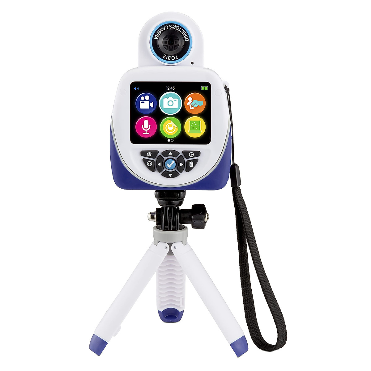 Little Tikes Tobi 2 Director's High-Definition Digital Camera for Photos & Videos, Green Screen, Selfies, Auto Timer, Tripod, USB, MicroSD- Stem Gift Kids Boys Girls Ages 6 7 8+ Year Old