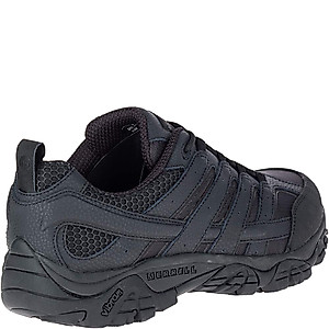 Merrell Men's Moab 2 Tactical Construction Shoe, Black, 7 Wide