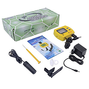 YIFAN pH Meter 0~14 pH Meter for Water, 2 in 1 ph Temperature Meter and Water Quality Tester with Automatic Calibration Function, Suitable for Hydroponics Aquarium Laboratory Lab Testing etc