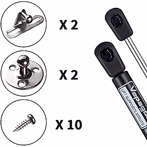 10 inch 22.5 Lb/100N Gas Shock Spring Strut for Cabinet Door Toy Tool Box Lid, Set of 2 Vepagoo