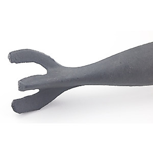 Happy Sales HSSP-CTSP22, Cast Iron Steak Plate Set of 2, 5.5" W x 1" H x 9.25" L, Black