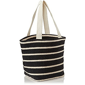 Billabong Women's 100% Cotton Totally Rad Tote Bag, Black, One