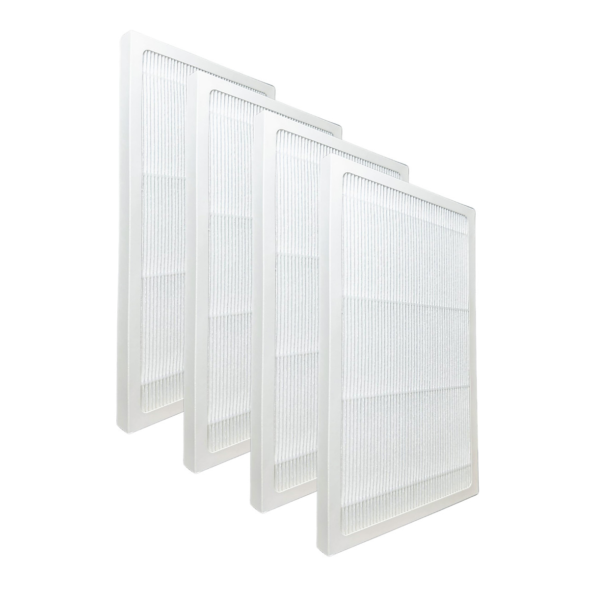Nispira True HEPA Filter Compatible with 3M Filtrete Ultra Quiet Air Cleaning Purifiers Model FAP02 FAP01-RMS and FAP02-RMS. Compared to Part FAPF02 FAPF024, 4 Packs