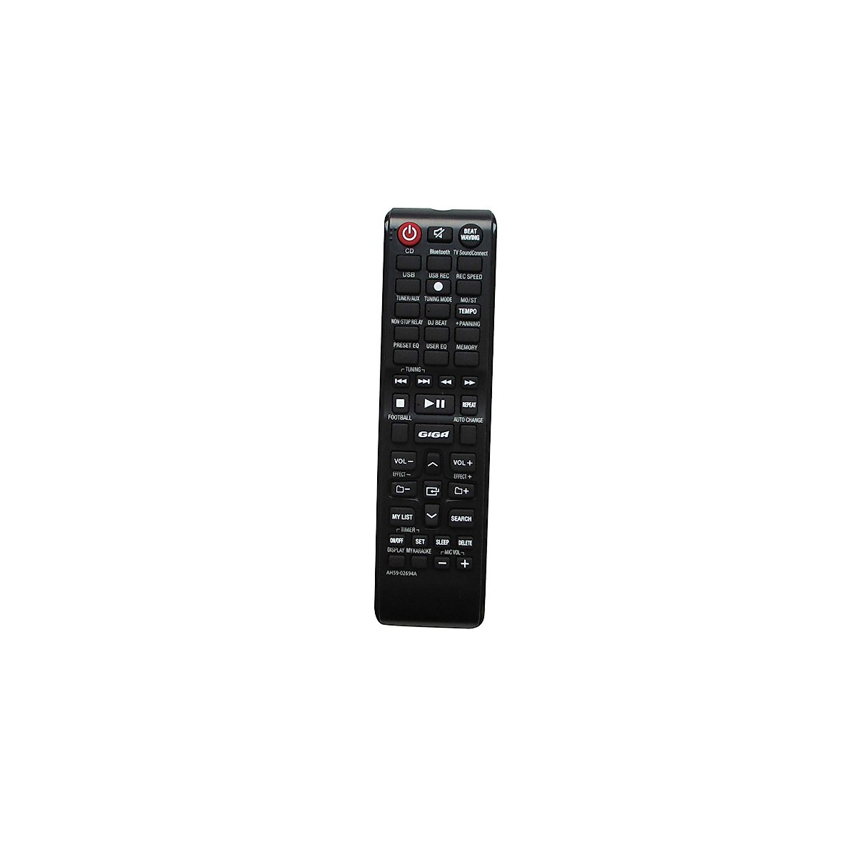 HCDZ Replacement Remote Control for Samsung AH59-02694A AH59-02694F AH59-02694D AH59-02694B MX-JS5000 MX-JS5500 MX-J630 MX-J630/ZA Mini HI-FI Component Audio System