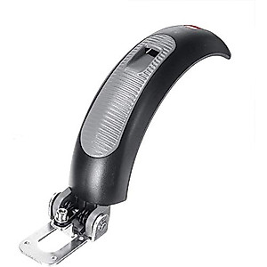 WELLSTRONG Rear Mudguard Replacement for Segway Ninebot ES1 ES2 ES4 Kick Scooter Fender Rear Metallic Mudguard Guard Brake Assembly Electric Scooter Repair Part Mud Fender