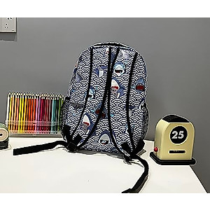 MAZACUIR Shark Backpack for kids,cartoon Backpack Boy School Backpacks, Backpack for kids