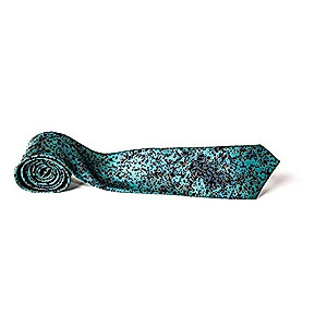 KHKMY Men's Soft Silk Tie | Teal Green - Made in Italy