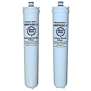 KleenWater Brand Replacement Water Filters, Compatible with Ionics GI1 & GI2 Three Stage Reverse Omosis System, Made in USA, Set of 2