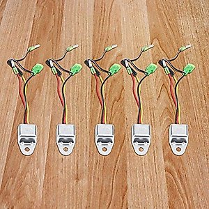 Low Oil Sensor, 5PCS Low Oil Sensor Alarm/Alert Replacement for Honda GX160/GX200/GX240/GX270/GX340/GX390 trimmer lawn mower parts Alarm Sensor