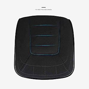 ADUH Fabric Mesh Office Chair Executive Swivel Computer Desk Chair with Large Seat Adjustable Armrests (Color : D)