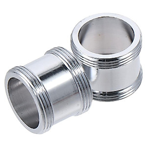 Urjumpea 2pcs Brass Faucet Adapter Tap Aerator Connector for Sink Faucet Aerator Water Purifier Adapter (M22 - M22)