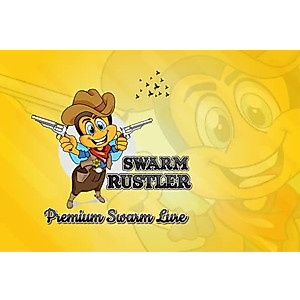 Swarm Rustler - Premium Swarm Lure - 2oz. Bottle for catching Honey Bee Swarms All Natural Swarm Lure