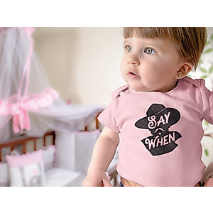 Say When Infant Bodysuit Doc Holliday Unisex Baby Girl Boy Clothes Outfits Black 6M