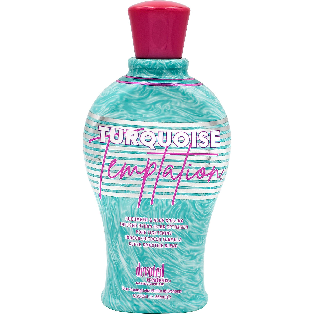 Devoted Creations Turquoise Temptation Indoor and Outdoor Tanning Lotion 12.25 oz