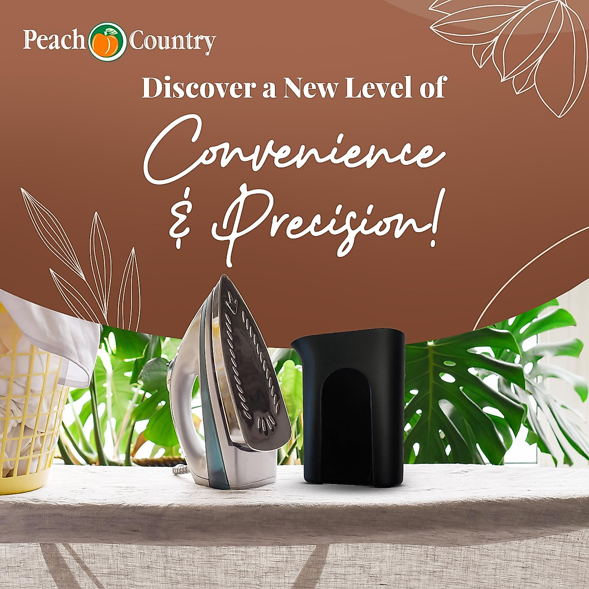 Peach Country 12 Oz Iron Water Fill Cup for (Rowenta Irons) (2)…