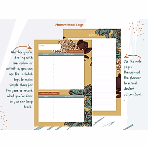 Day by Day Homeschool Planner, 2023-2024 School Year - by Well Planned Gal