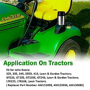 USSKYBOY Beverage Cup Holder for John Deere 325 335 345 355 GT225 GT235 GT245 Lawn Garden Tractors Multifunctional Cup Holder Replacement for: AM132036, AM131898, AM130685