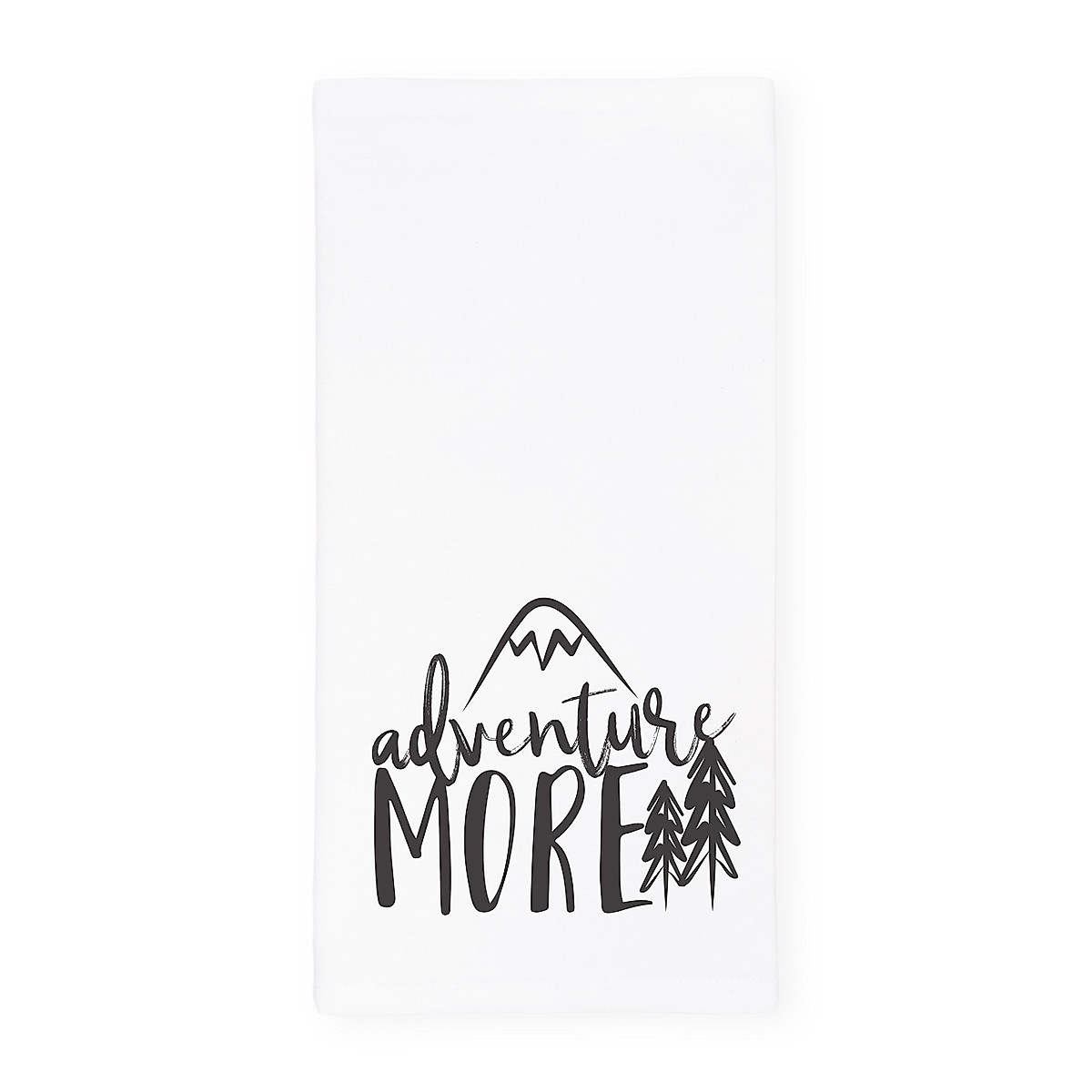 The Cotton & Canvas Co. Adventure More Soft and Absorbent Kitchen Tea Towel, Flour Sack Towel and Dish Cloth