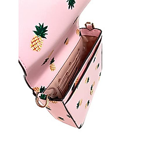 Kate Spade New York Staci Square Pineapple Printed Crossbody Bag