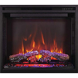 Napoleon Element 36 Inch Built-in Electric Fireplace - Black, NEFB36H-BS