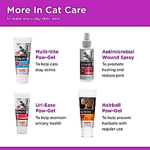 Nutri-Vet Eye Rinse for Cats | Gentle Formula Removes Debris | Helps Reduce Irritation and Prevent Tear Stains | 4oz