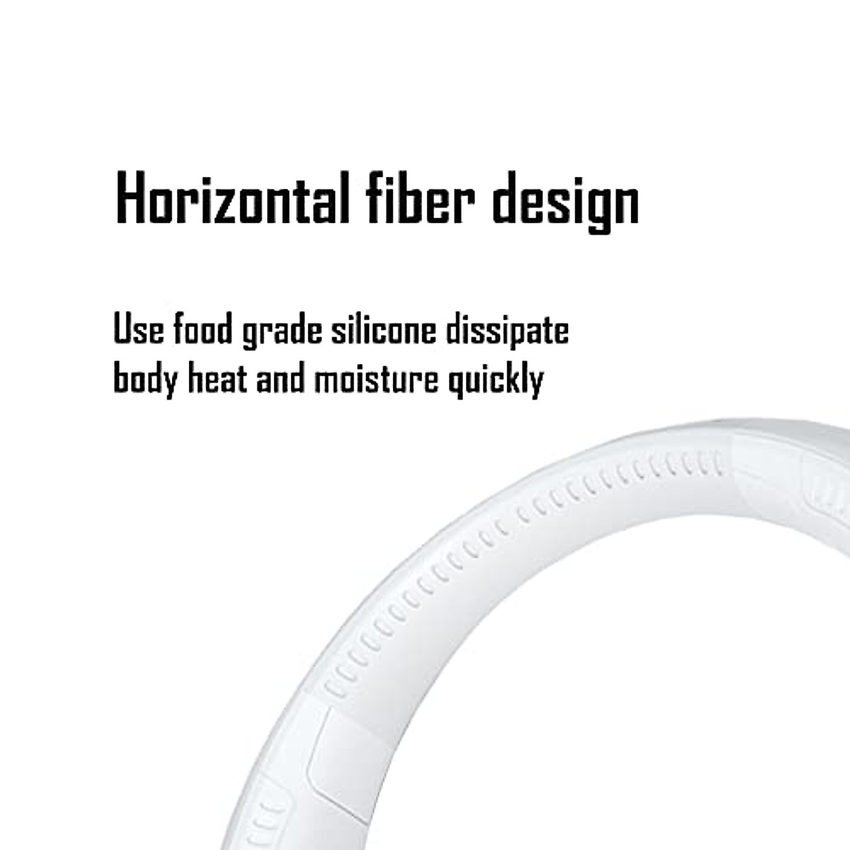 ErjeeNai Portable Neck Fan,Hanging Neck Bladeless Fan,USB Rechargeable Personal Fan,3 Speeds Silent 360° Cooling Tuyere Layout,Fast Charging and Long Battery Life,Keeping the Neck Cool at All Times