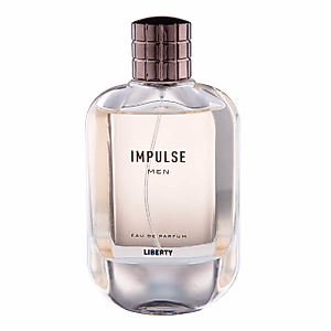 Liberty Perfumes for Men, (100ml/3.4Oz) Impulse Perfume Long-Lasting Eau de Parfum for Luxury Citrus & Spicy Fragrance for Men, Perfume Spray
