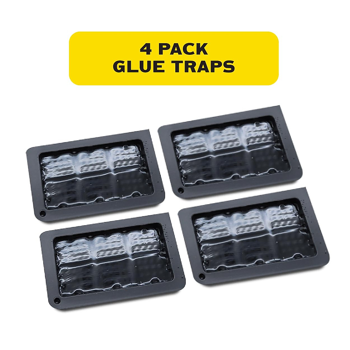 Pic GT4 Glue Mouse Tray, 4-Pack