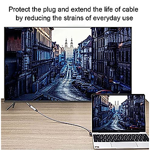 USB-C Extension Cable Right Angle 6.6ft,10Gbps USB-C 3.1 Gen 2 Male to Female 4K Video Cable,90 Degree Extender Cable for 2021 iPad Mini 6,MacBook Pro/Air,iMac,USB-C Hub/Docking Station/Camera/Laptop