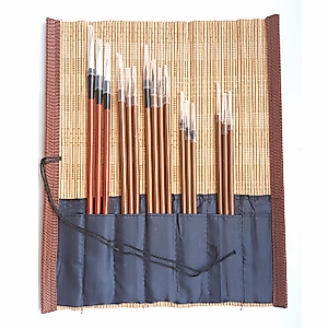 diandiandidi Chinese Writing Brush for Professional Calligrapy & Painting (16-piece Set)
