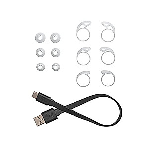 JBL Under Armour True Wireless Streak: Ultra-Compact in-Ear Sport Headphones - White (UAJBLSTREAKWHTAM) (Renewed)