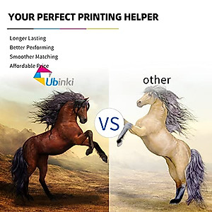 Ubinki Better-Ink Filled 280XXL 281XXL Combo Ink Cartridge for Canon 280 281 XL PGI-280XL CLI-281XL for PIXMA TR8520 TR8620 TR7520 TR8600 TR8500 TS6120 TS6220 TS9521C TS702 (5 Pack, No Photo Blue)