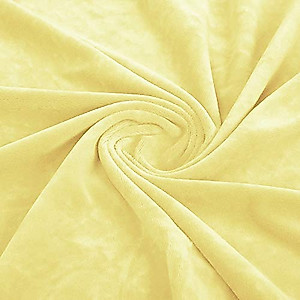 American Baby Company Heavenly Soft Chenille Fitted Contoured Changing Pad Cover, Maize, for Boys and Girls, 16x32x4 Inch (Pack of 1)