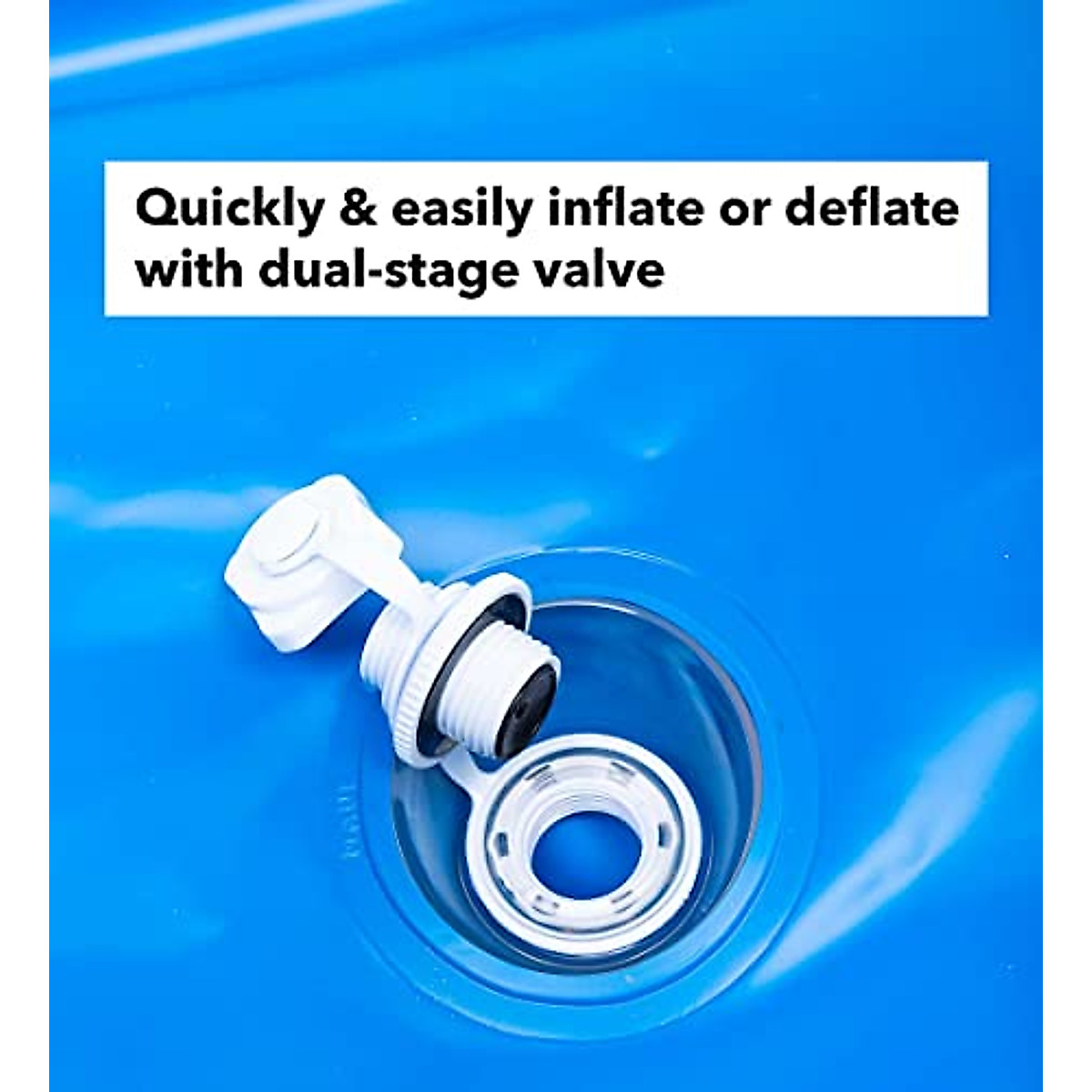 HearthSong Rock with It – Giant 8-Foot Inflatable Dome Rocker Bouncer – Fun Outdoor Game for Kids – Roll and Play Seesaw Rocker with 6 Handles – Child’s Backyard Toy