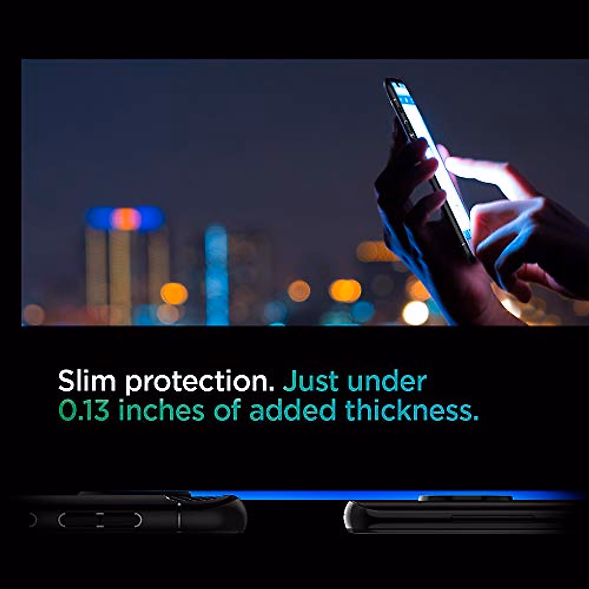 Spigen Rugged Armor Designed for Moto G7 Case/Designed for Moto G7 Plus Case (2019) - Matte Black