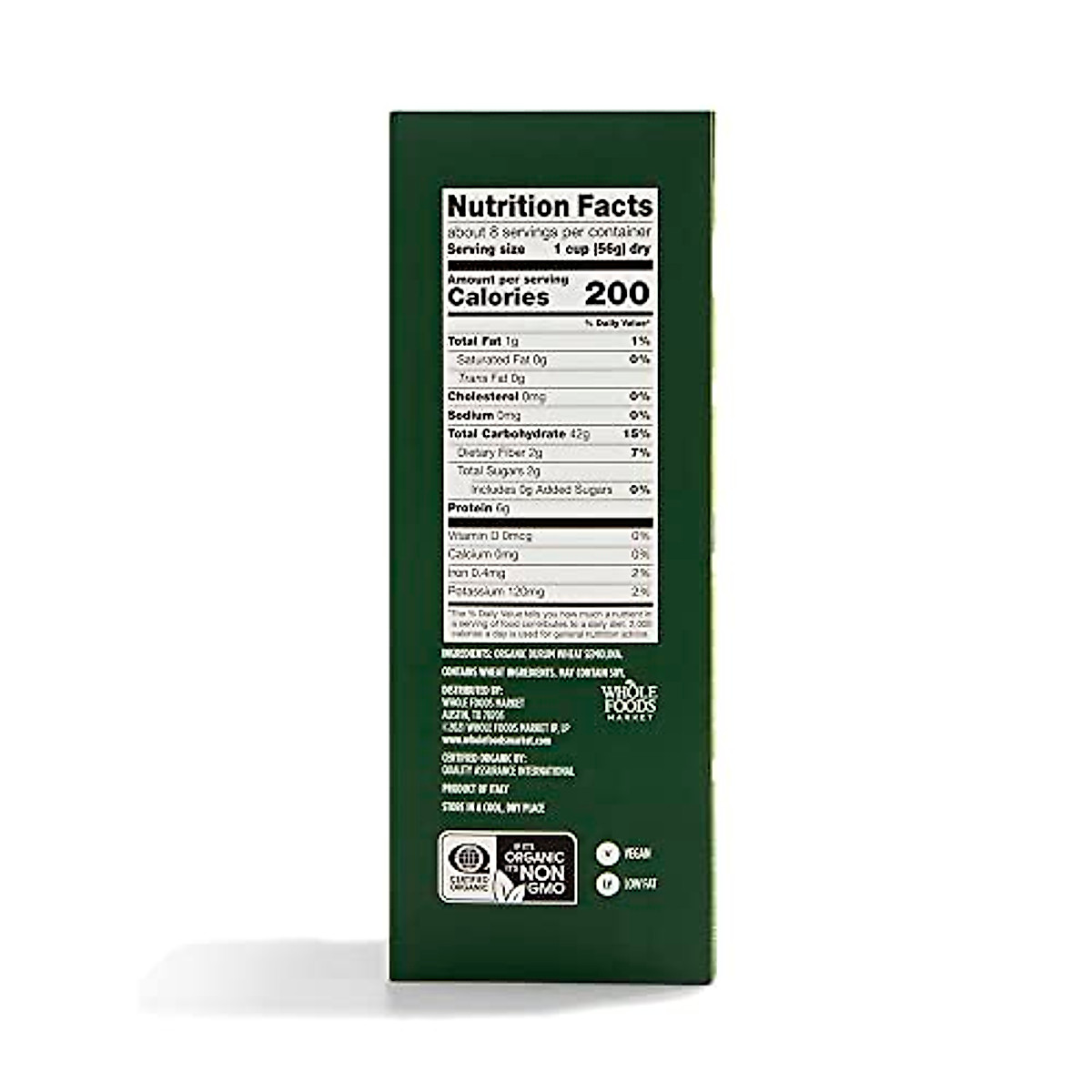 Whole Foods Market, Organic Farfalle, 16 Ounce