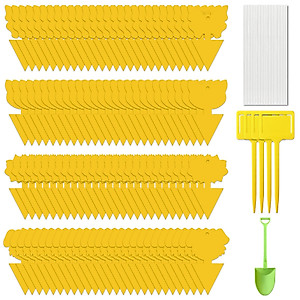108 Pieces Sticky Fruit Fly Trap,Dual-Side Fruit Fly and Fungus Gnat Sticky Catcher Trap for Indoor Outdoor Fruit Fly,Fungus Gnats,Mosquito,Flying Insect Bug Pest,White Flies (Yellow-108 pcs)